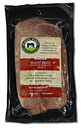 Amazon.com: Niman Ranch Beef, Roast Beef Uncured Sliced Fully Cooked ...