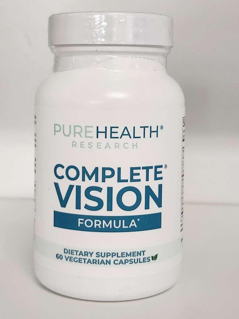Complete Vision Formula by PureHealth Research (Non - GMO) 8 Natural ...