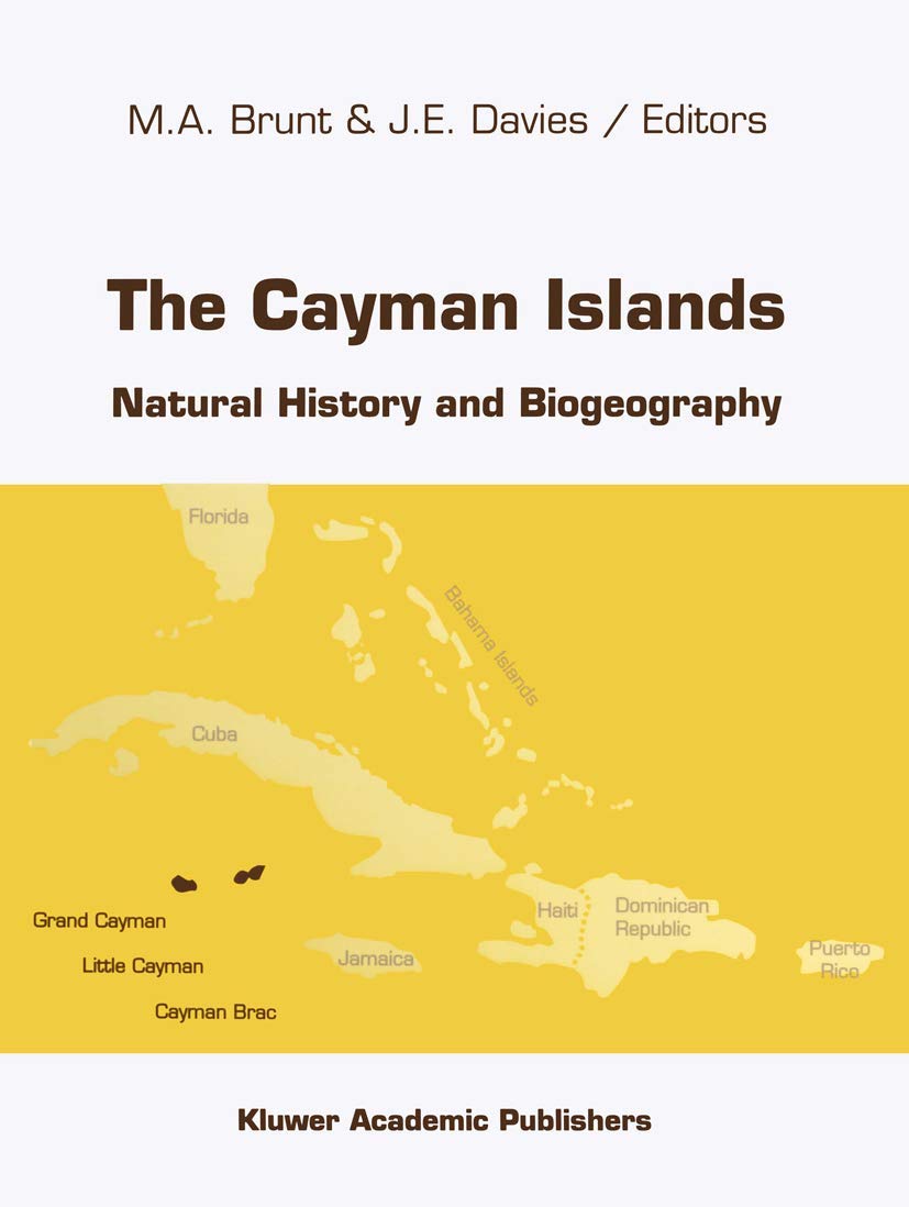 Amazon.com: The Cayman Islands: Natural History and Biogeography ...