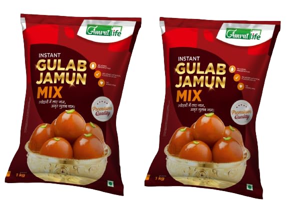 Amrut Fresh & Natural Delicious Taste | Indian Sweet | Instant Gulab ...