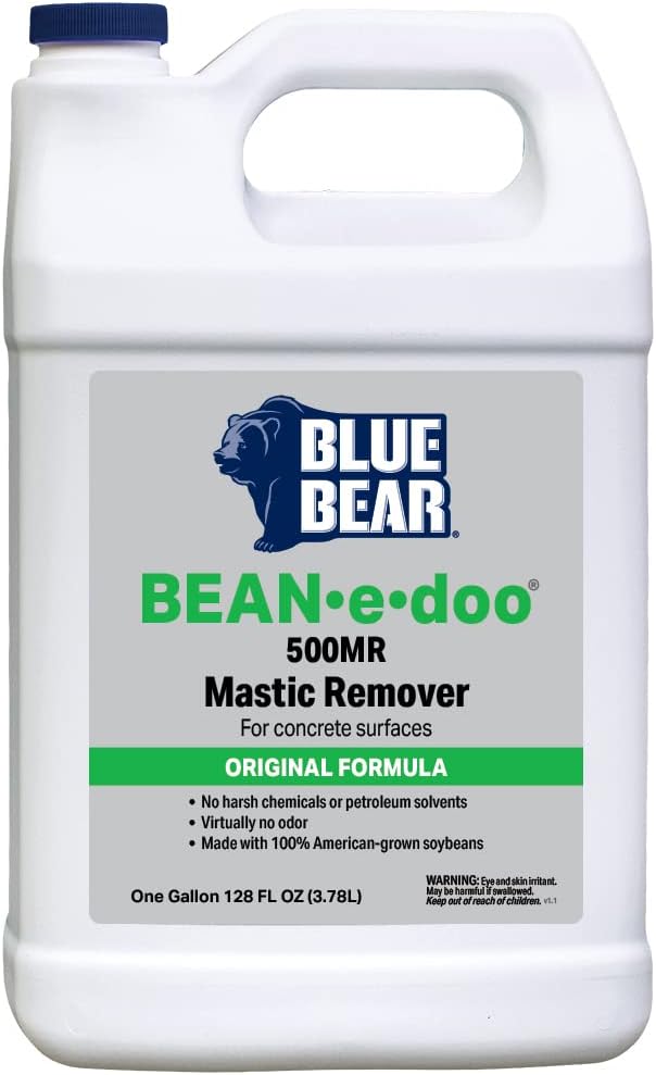 Blue Bear 500MR Mastic Remover For Concrete Surfaces Gallon - Amazon.com