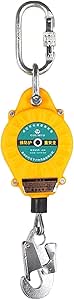 Amazon.co.jp: Automatic Retractable Lifeline Retractable Strap Fall ...