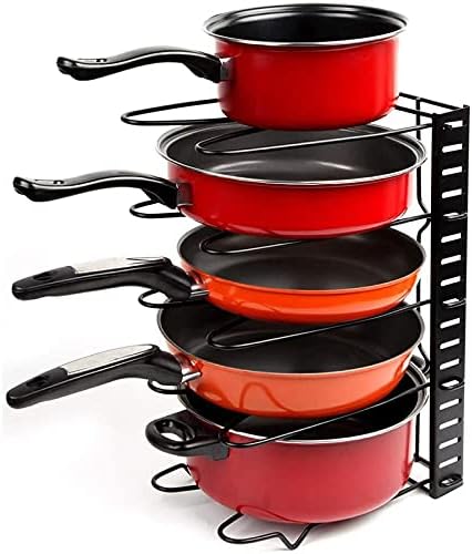 5 Tiered Pan Organiser | Versatile Frying Pan Rack & Holder | Space ...