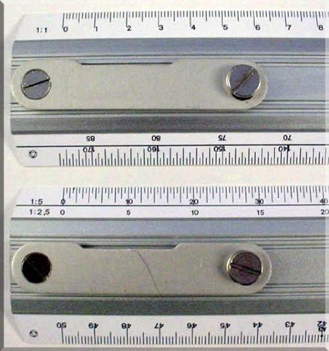 Amazon.com: Bieffe Drafting Machine scales 1:1 1:5/2.5 Bieffe plates 35 ...