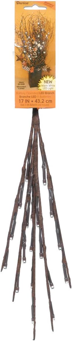 Amazon.com: Darice 1105-104 20-Light LED Lighted Branch, 17-Inch : Home ...