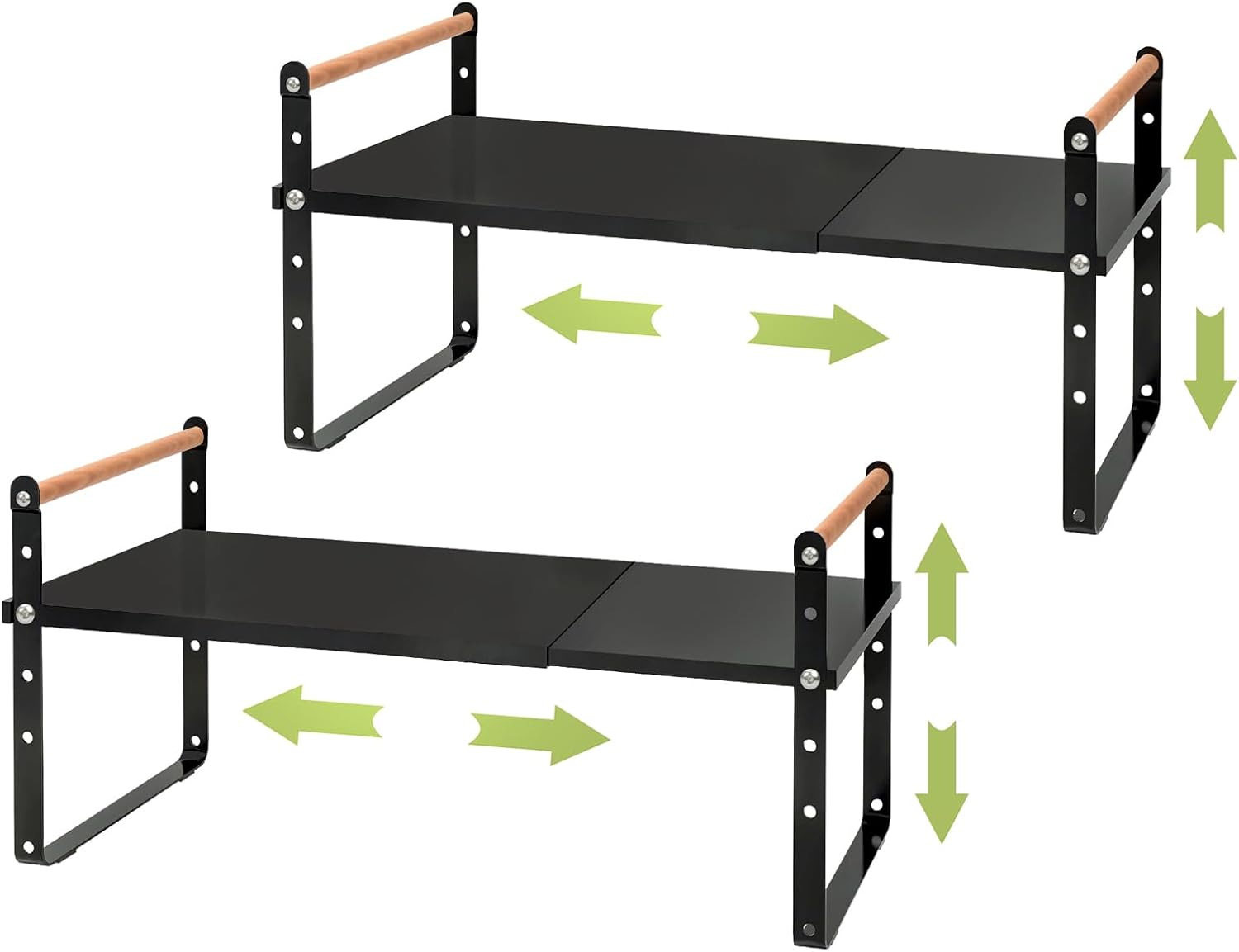 Amazon.com: RUILALIFE Expandable Kitchen Countertop Shelf Organizer ...