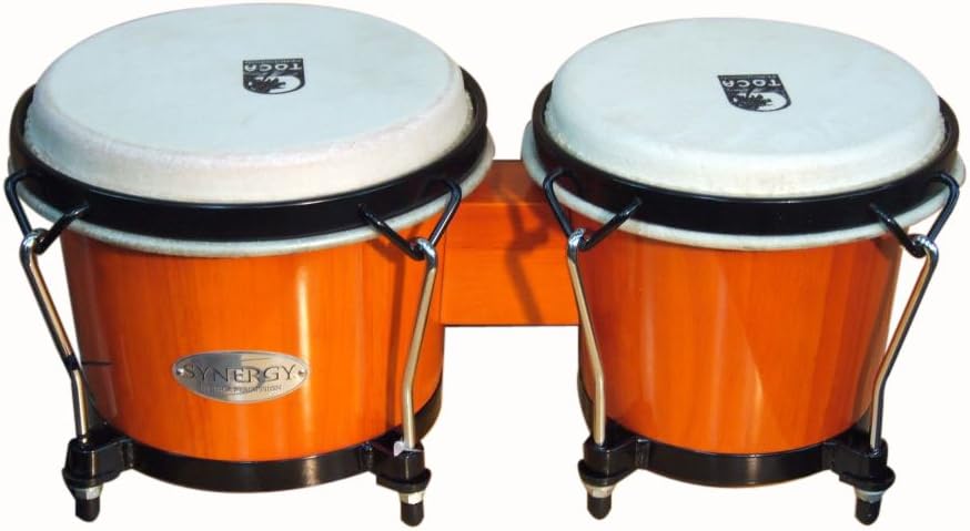 Amazon.com: Toca Synergy Series Bongo Set Amber (Amber) : Musical ...