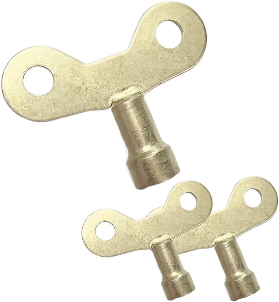 3 pieces 6mm radiator key，sturdy radiator bleed key，reusable radiator ...