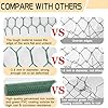 Amazon.com : Chicken Wire 15.7in x 236in with a Pair of Gloves，1 Wire ...