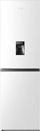 Hisense RB327N4WWE 55cm Freestanding 50/50 Fridge Freezer - 251 litre ...
