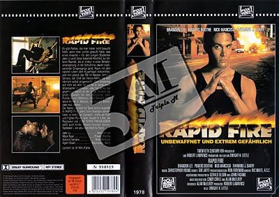Amazon.com: Rapid Fire (En Espanol) [VHS] : Brandon Lee, Powers Boothe ...