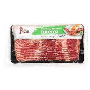 Amazon.com: Weis Quality, Bacon Low Sodium, 16 Ounce : Grocery ...