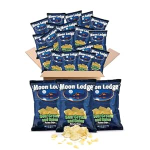 Amazon.com: Moon Lodge 21 Pack Sour Cream & Onion Potato Chips – Kosher ...