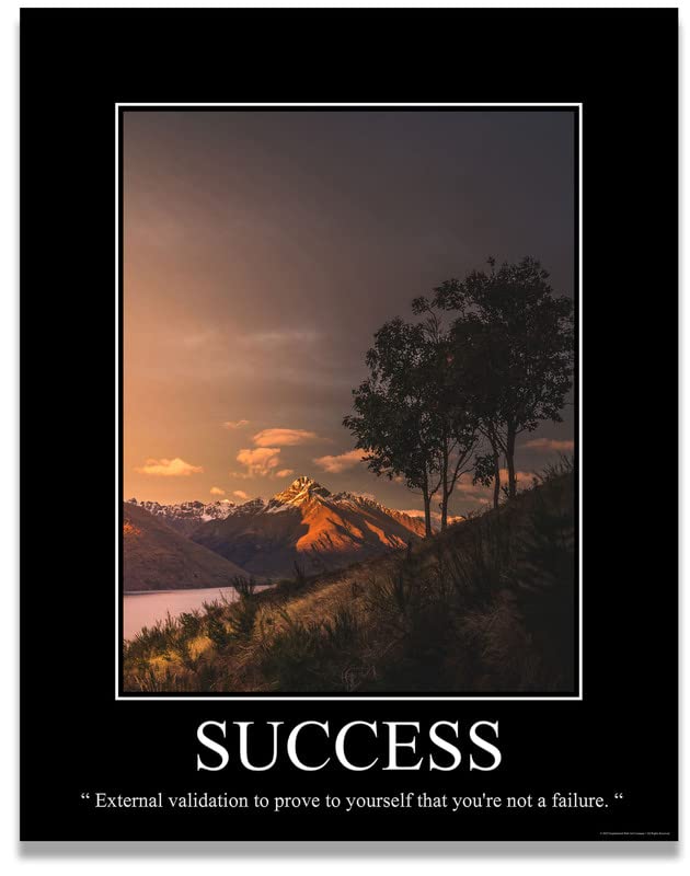 Amazon.com: Inspirational Wall Art Co. - Success | Demotivational ...