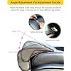 Amazon.com: Car Seat Extender Leg Support, Upgraded Car Driver Seat Leg ...