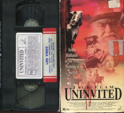 Amazon.com: Uninvited [VHS] : Jack Elam, Christopher Boyer, Michael ...