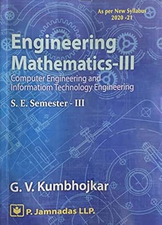 Engineering Mathematics-III (MU) Computer Engg & IT Engg Semester-III ...