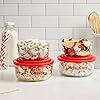 Amazon.com: Pyrex 8-Piece Decorated Hello Kitty Glass Food Storage Set ...