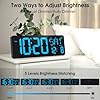 XREXS 17 Inch Digital Wall Clock | Bluetooth Auto-Sync Time | Auto ...