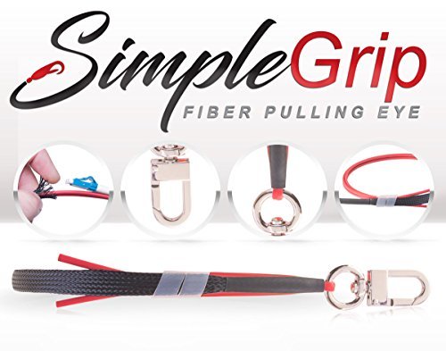 FiberCablesDirect - SimpleGrip Fiber Pulling Eye Hook | Easy as 1 2 3 ...