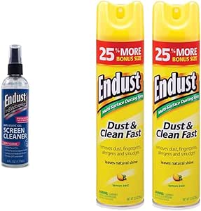 Amazon.com: Endust for Electronics Screen Cleaner Spray Multi-Surface ...