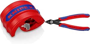 KNIPEX BiX Cutter for Plastic Pipes and Sealing Sleeves 20 – 50 mm 90 ...