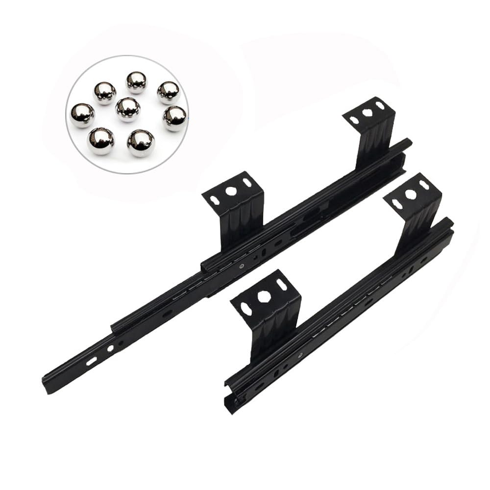 Sliding Keyboard Drawer Roller Bearing Runners Slides Under Desk ...