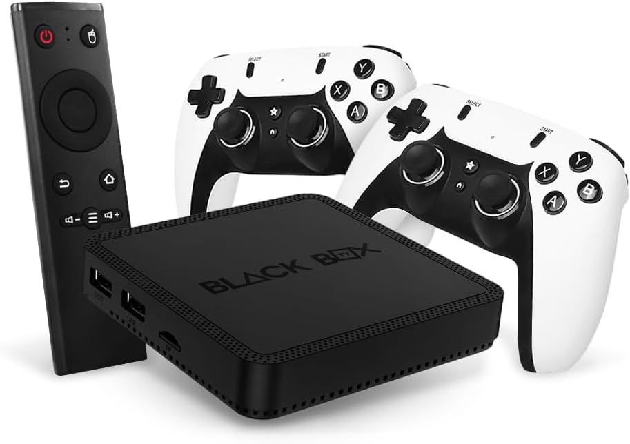 Consola Juegos Blackbox S905X3 4/ram 32/rom Android + 2 Gamepads Inalámbricos : Amazon.com.mx ...