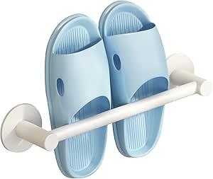 Amazon.com: Esusom Adhesive Wall Mounted Slippers Holder Hanging Slides ...