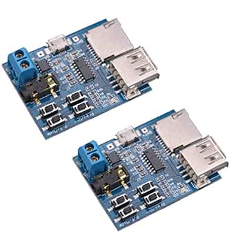 HiLetgo 2pcs Mp3 Lossless Decoders Decoding Power Amplifier Mp3 Player ...