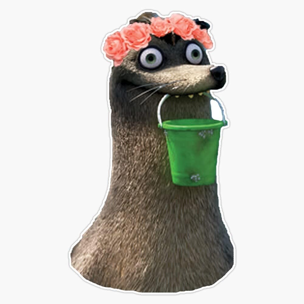 Amazon.com - Gerald Finding Dory Flower Crown No Background Transparent ...