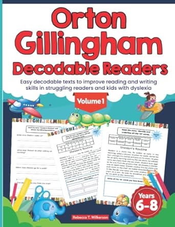 Orton Gillingham Decodable Readers. Easy decodable texts to improve ...