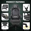 Amazon.com: SITMOD Ergonomic Gaming Chair with Footrest for Adults ...