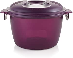 Amazon.com: Tupperware Microwave Rice Cooker Purple Large 3L or 12 cup ...