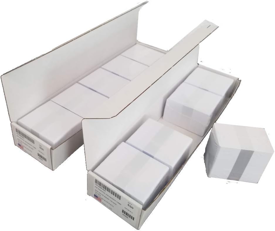 Amazon.com : Premier PVC Cards CR80 30 mil - Graphic Quality, Qty. 1000 ...