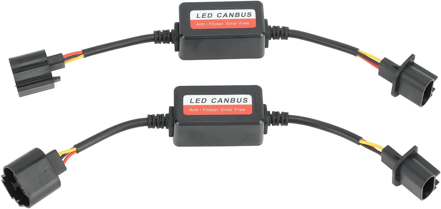 Headlight Decoder H13 2pcs LED Headlight Decoder Resistor Canbus ...
