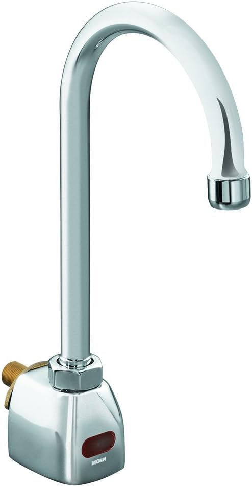 Moen 8304 Commercial M-Power Wall-mount Battery Powered Sensor-Operated ...