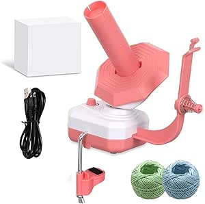 Amazon.com: Qivine Electric Yarn Winder for Crocheting, Spinning ...