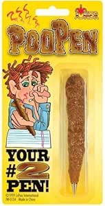 Amazon.com: Loftus Fake Poo-poo Turd Pen : Toys & Games