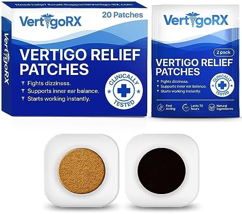 Amazon.com: VertigoRX Vertigo Relief Patches | Vertigo Treatment ...