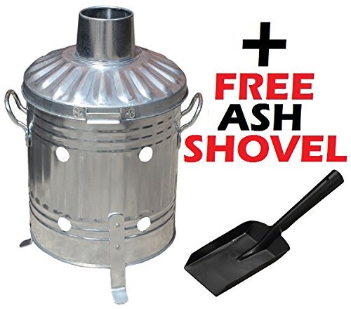 Buy Mini Garden Incinerator Small 15l Rubbish Waste Paper Document ...