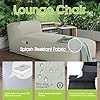 Amazon.com : SUNPEAK Outdoor Bean Bag Lounger Chair, Big Comfy Outdoor Daybed for Sunbathing and ...