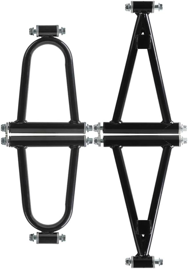 Amazon.com: 4pcs Go Kart Swing Arm Kit A-Arm Swingarm Suspension Shock ...