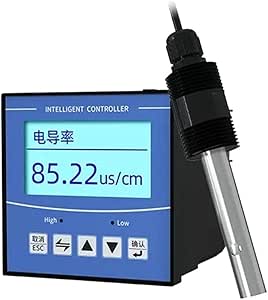 Amazon.co.jp: Industrial Online Conductivity Meter EC Meter Pure Water ...