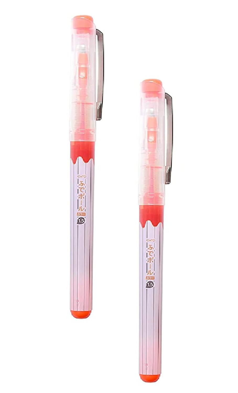 OHTO Signature Roller Pen color Orange color 1.5mm ultra-thick Pack Of ...