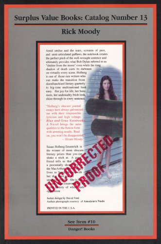 Surplus Value Books: Catalog Number 13: Moody, Rick, Ford, David ...