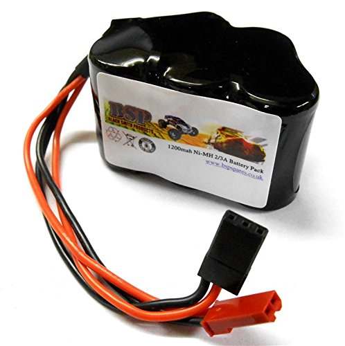 Bsp Rc Electric Model 6v 1200mah Ni Mh Rechargeable Battery ...