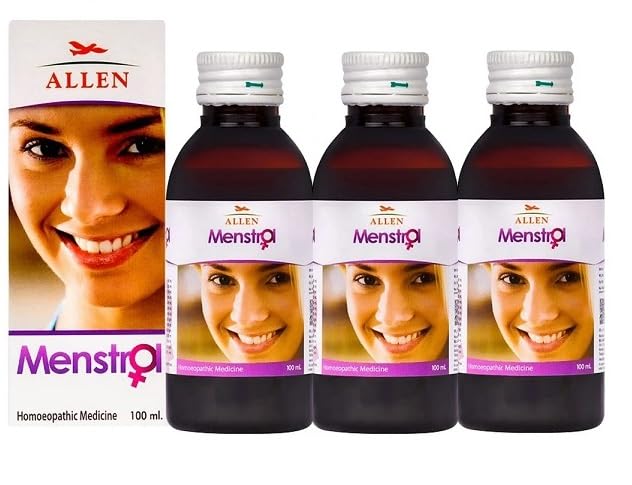Buy ALLEN Menstrol Tonic 100ml (Pack Of 3) Online at Low Prices in ...