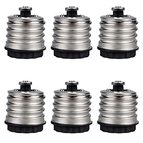E40 to E27 Light Bulb Socket BLLNDX 6PCS E40/E39 to E27/E26 Light Bulb ...