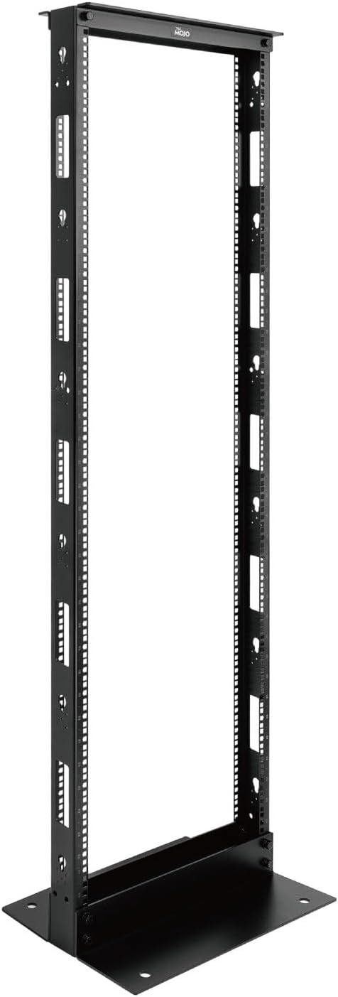 Amazon.com: Tecmojo 38U 2-Post Open Frame Server Rack– 19" Network ...